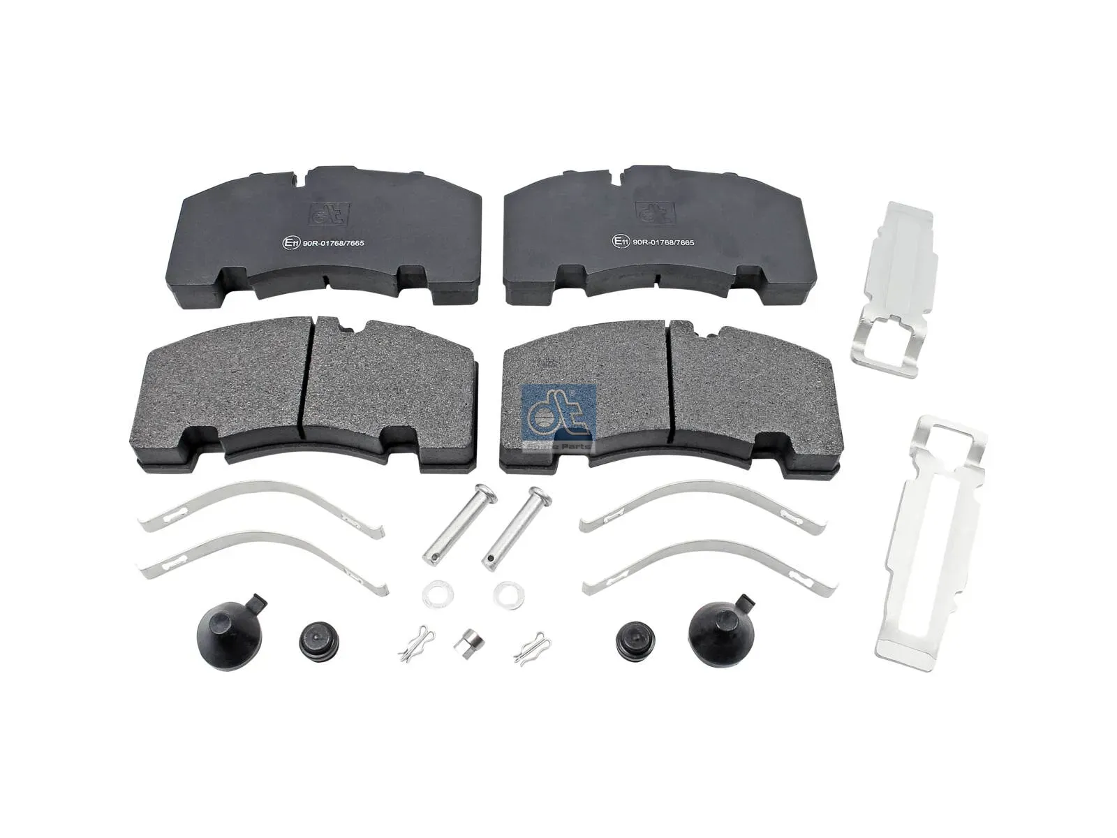 DIESEL TECHNIC | 10.14002 Disc brake pad kit, with accessory kit