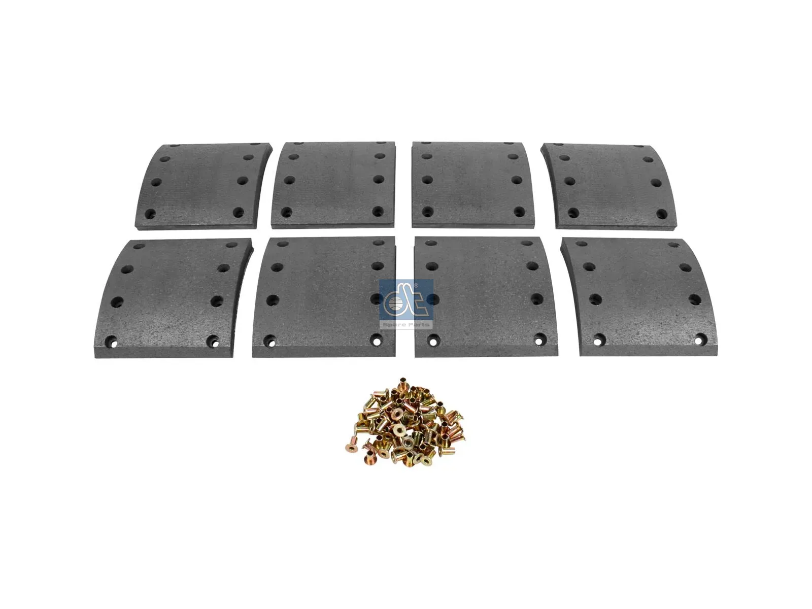 DIESEL TECHNIC | 10.33014 Drum brake lining kit, axle kit - oversize