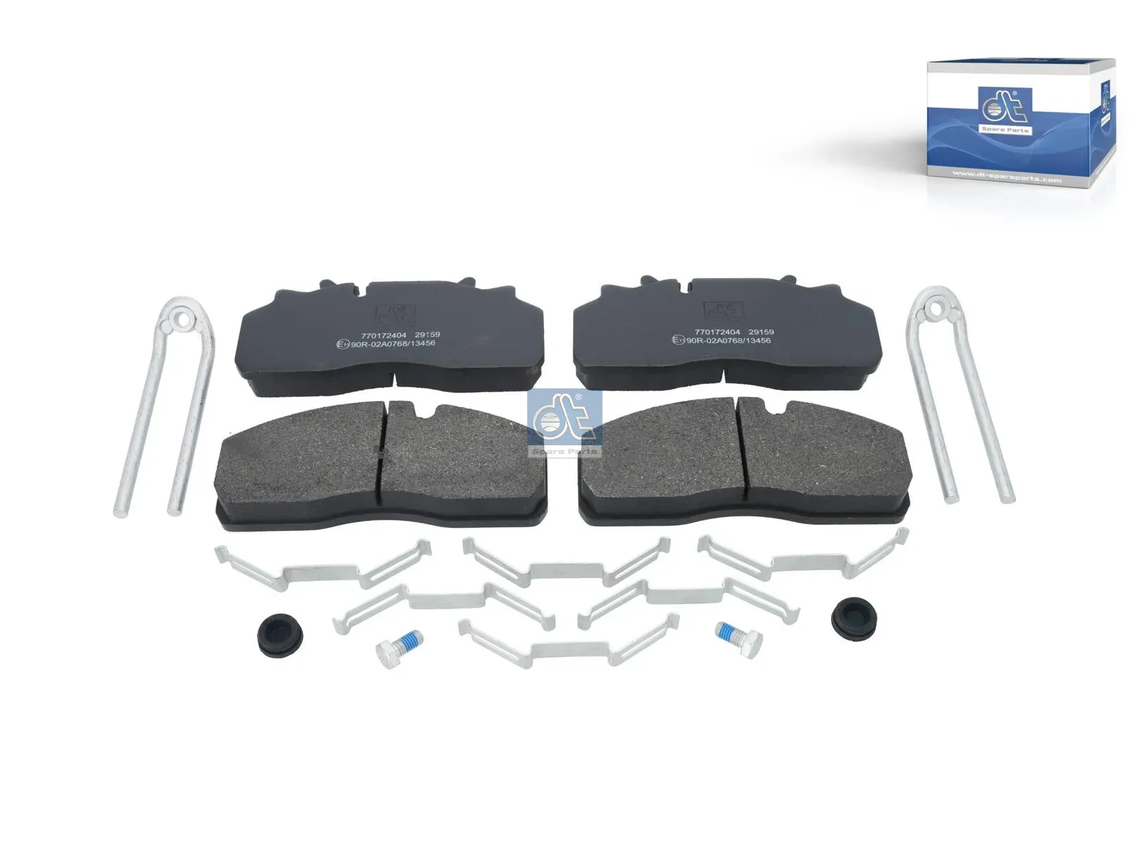 DIESEL TECHNIC | 10.34127 Disc brake pad kit