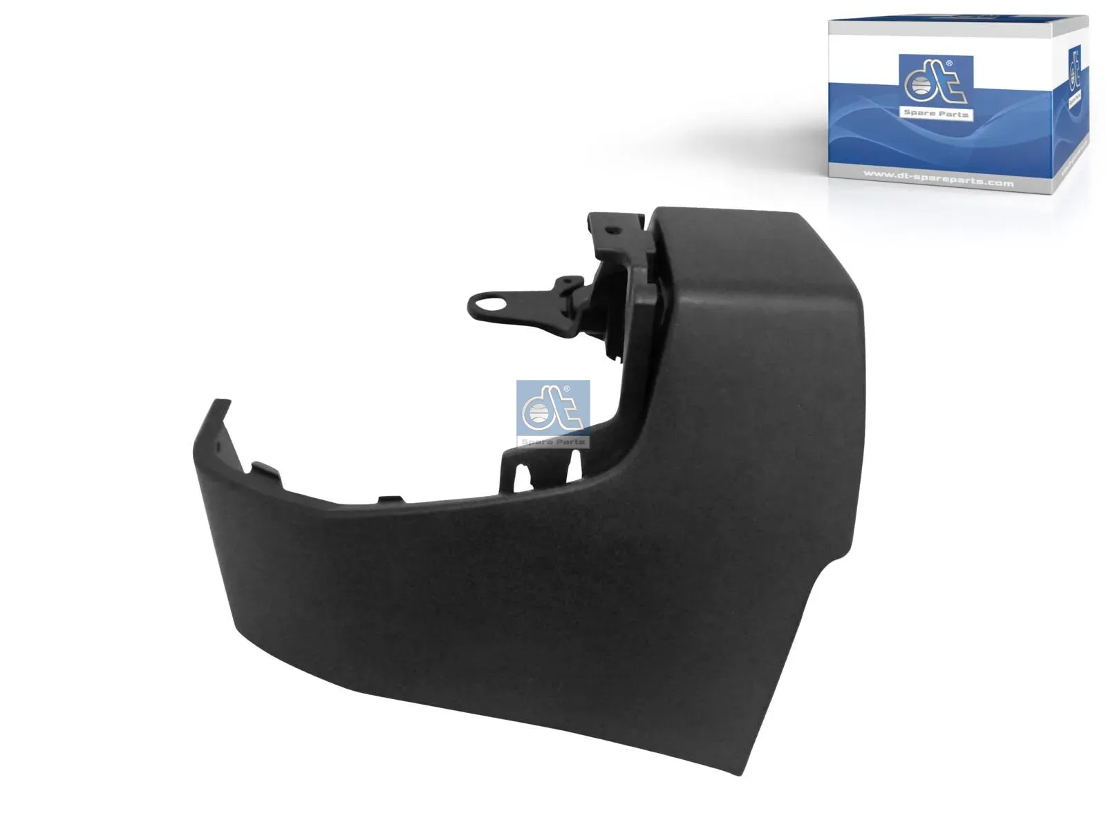DIESEL TECHNIC | 12.82263 Bumper corner, rear, right, black