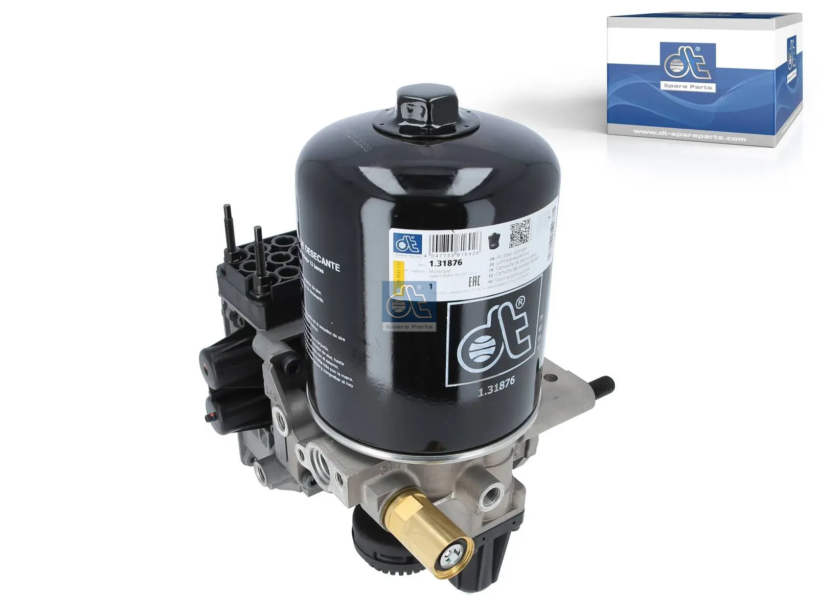 DIESEL TECHNIC | 1.18975SP Air dryer, complete with valve, without ...