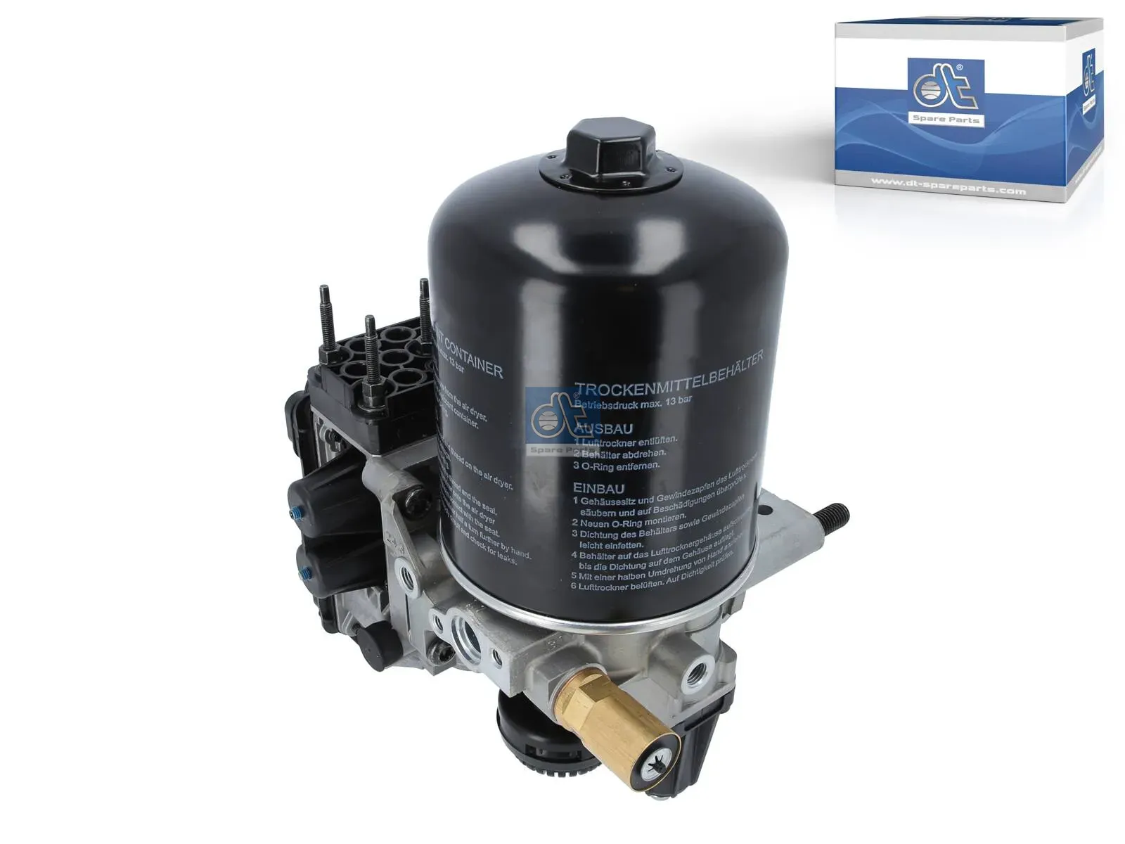 DIESEL TECHNIC | 1.18975 Air dryer, complete with valve, reman ...