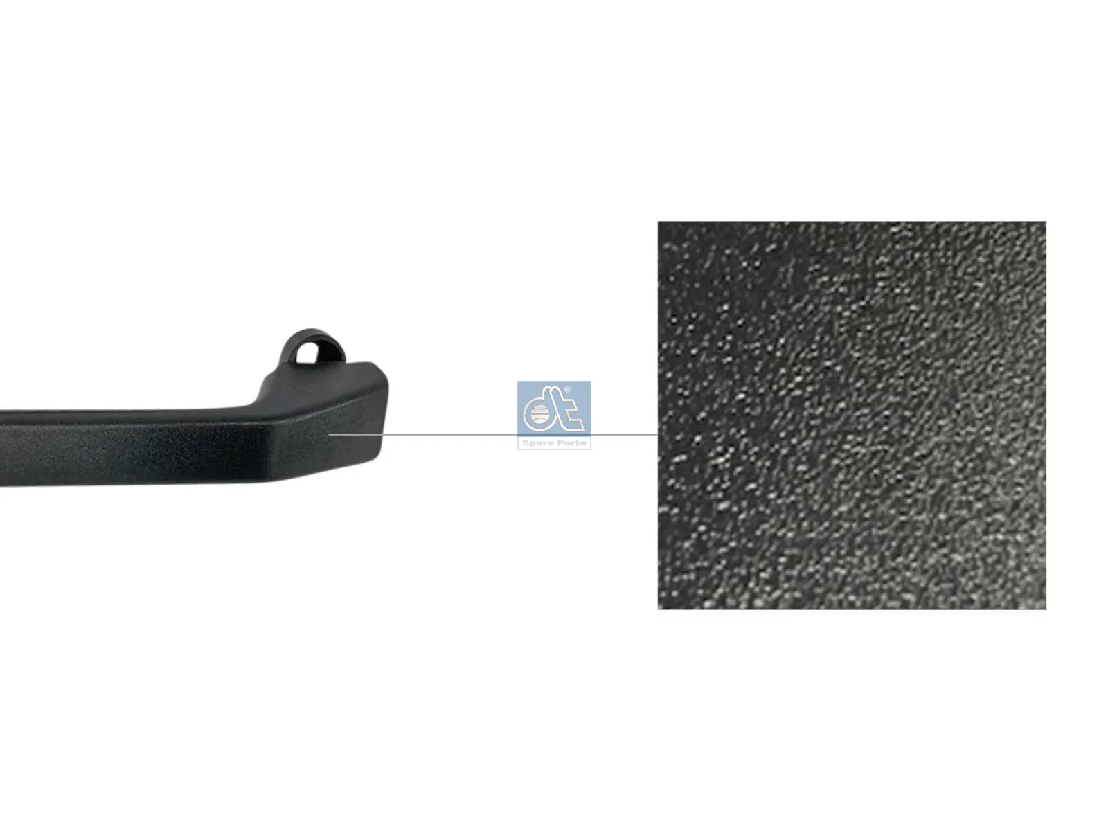 DIESEL TECHNIC | 2.71802 Handle, engine hood, complete, left