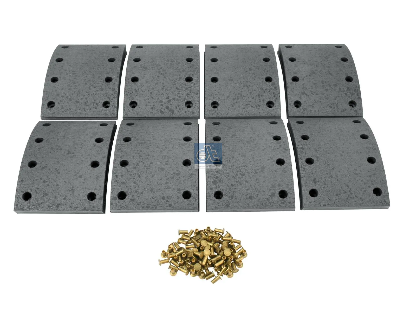 DIESEL TECHNIC | 2.94051 Drum brake lining kit, axle kit - oversize