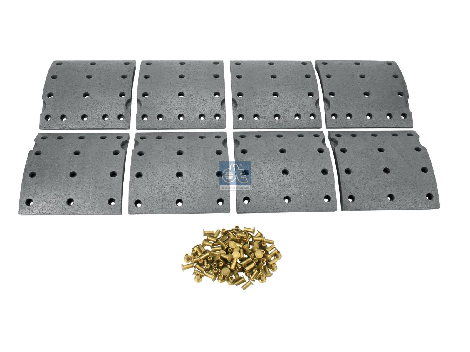 DIESEL TECHNIC | 2.94054 Drum brake lining kit, axle kit