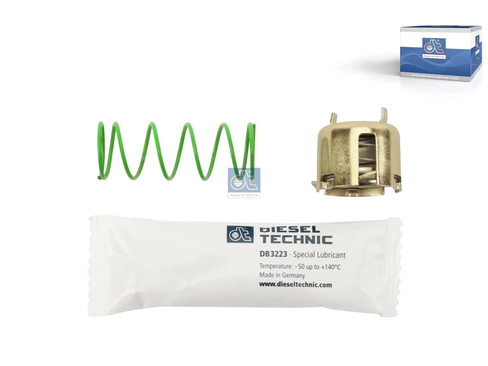 DIESEL TECHNIC | 2.94100 Reverse lock, right, green