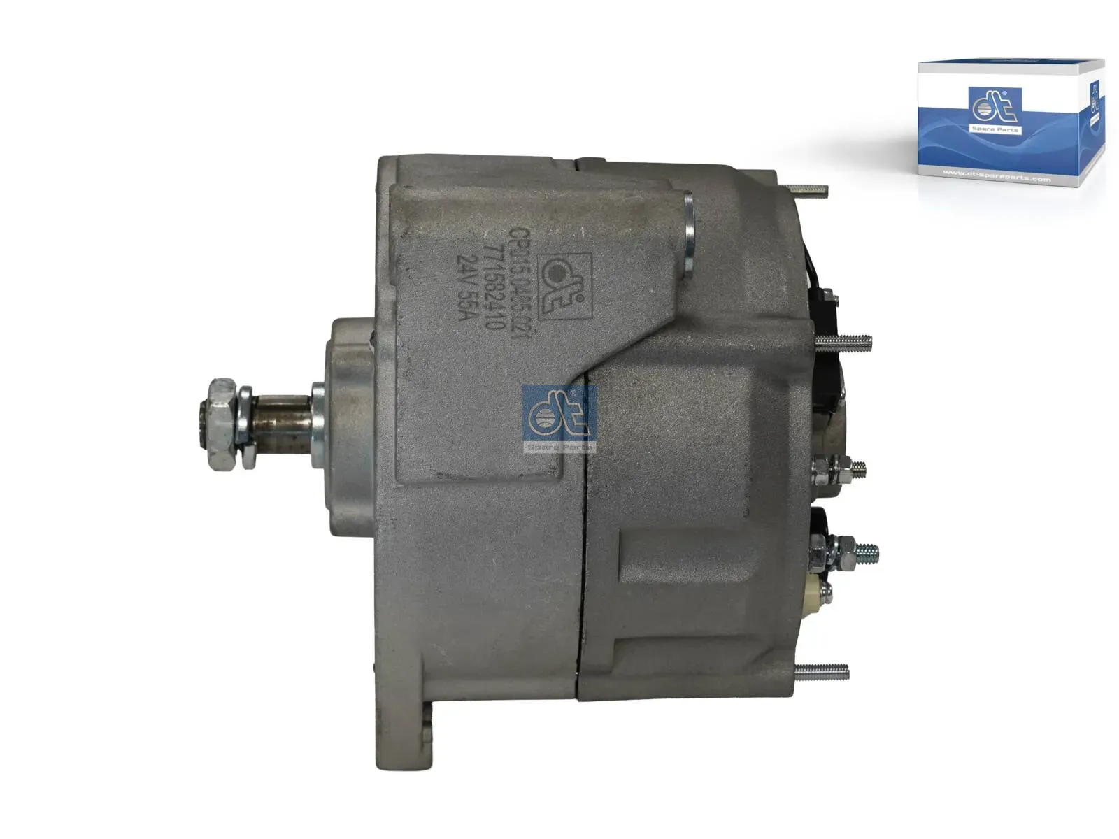 DIESEL TECHNIC | 3.34021 Alternator, without pulley