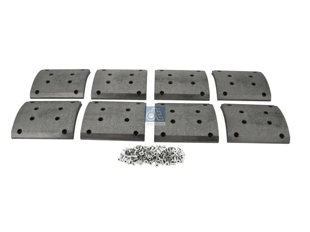 DIESEL TECHNIC | 3.96437 Drum brake lining kit, axle kit - oversize