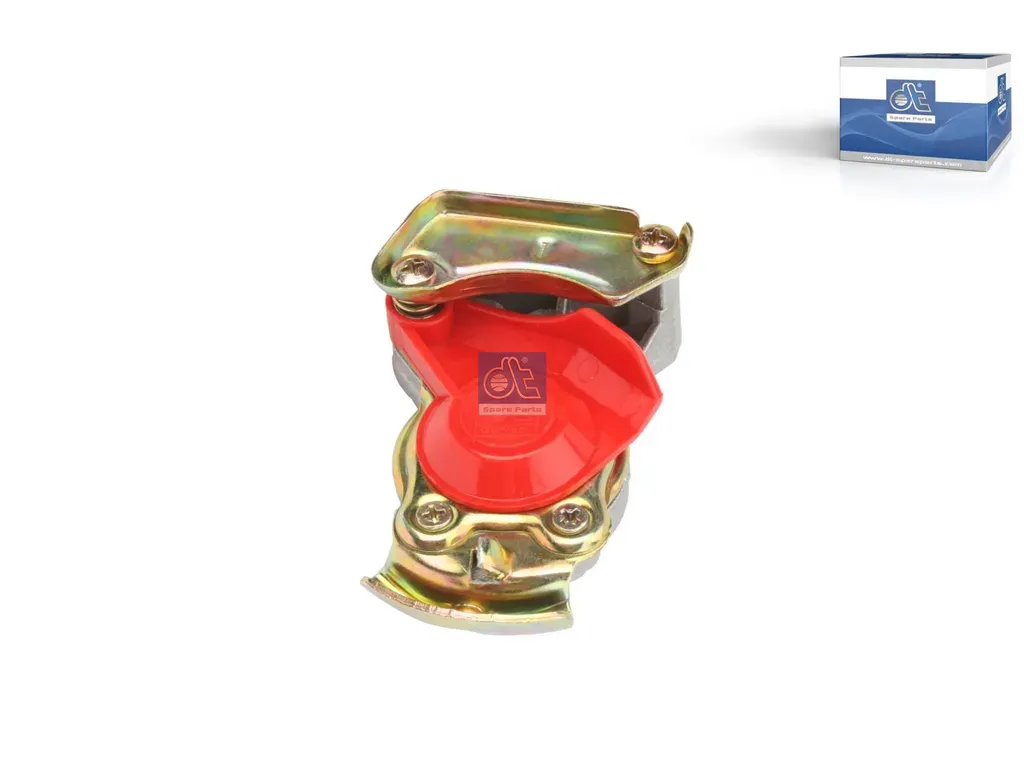 DIESEL TECHNIC | 4.60340 Palm coupling, automatic shutter, red lid