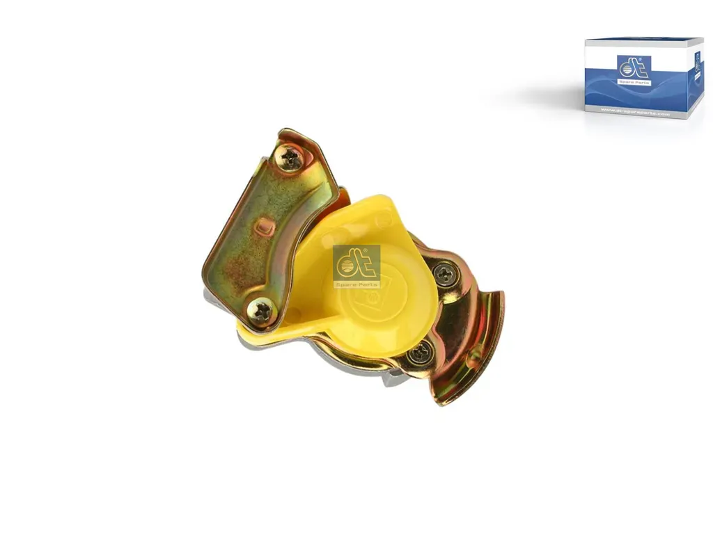 DIESEL TECHNIC | 4.60648 Palm coupling, automatic shutter, yellow lid