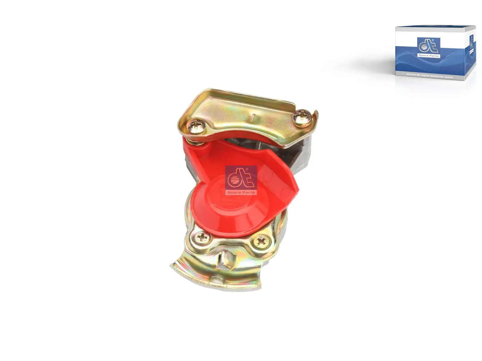 DIESEL TECHNIC | 4.60649 Palm coupling, automatic shutter, red lid