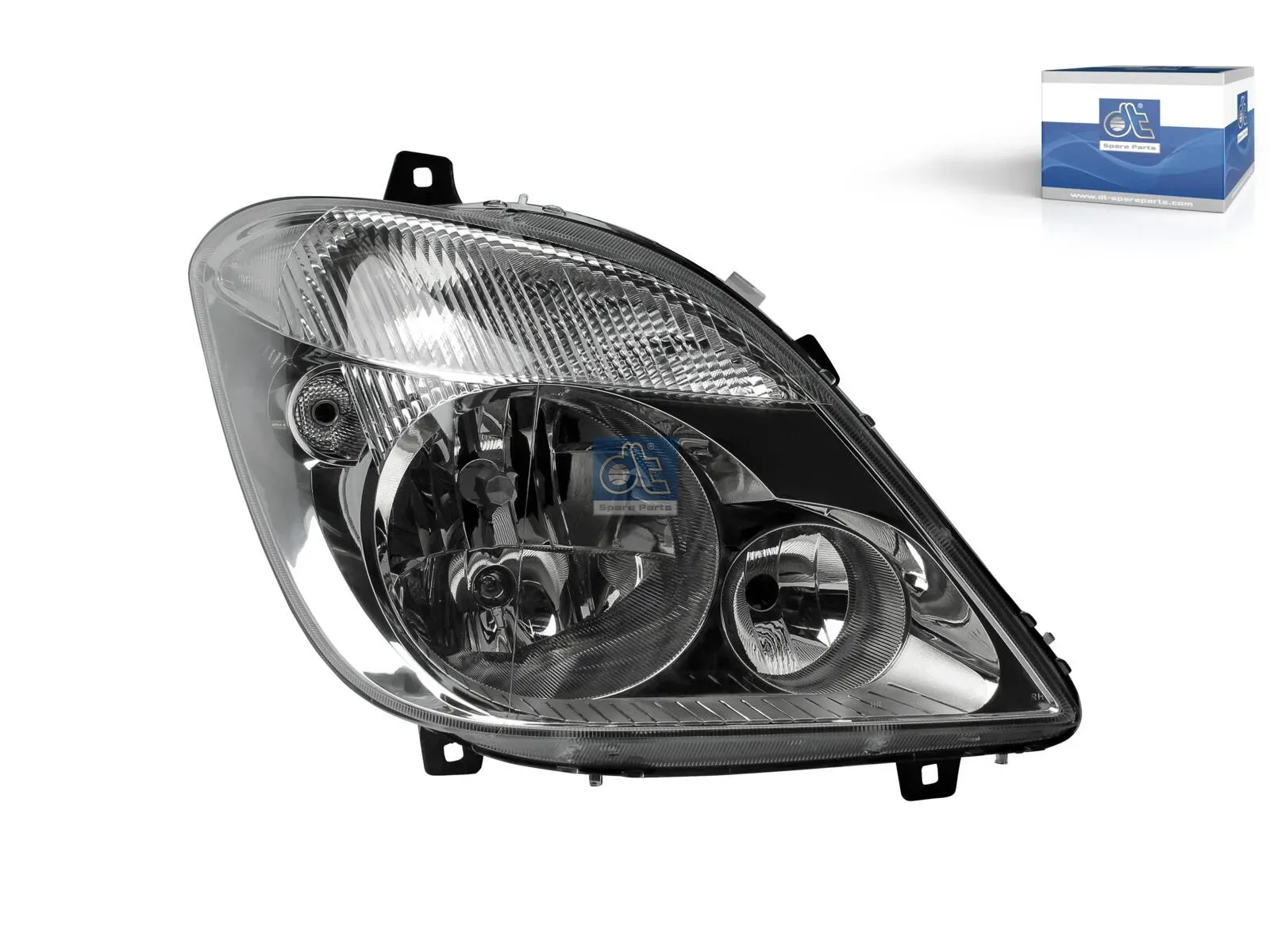 DIESEL TECHNIC | 4.68086 Headlamp, right, without bulbs