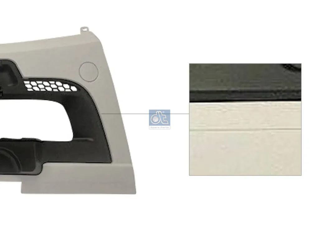 DIESEL TECHNIC | 4.71142 Bumper, center, white