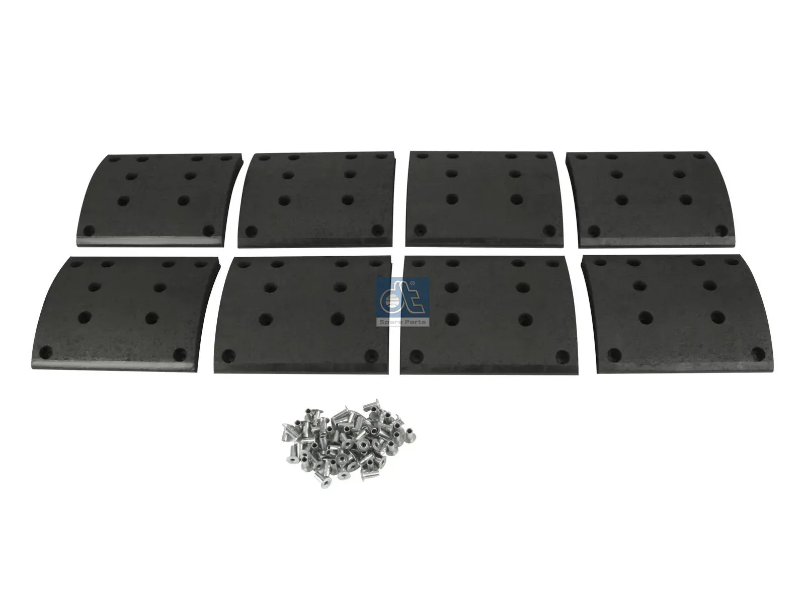 DIESEL TECHNIC | 4.91133 Drum brake lining kit, axle kit