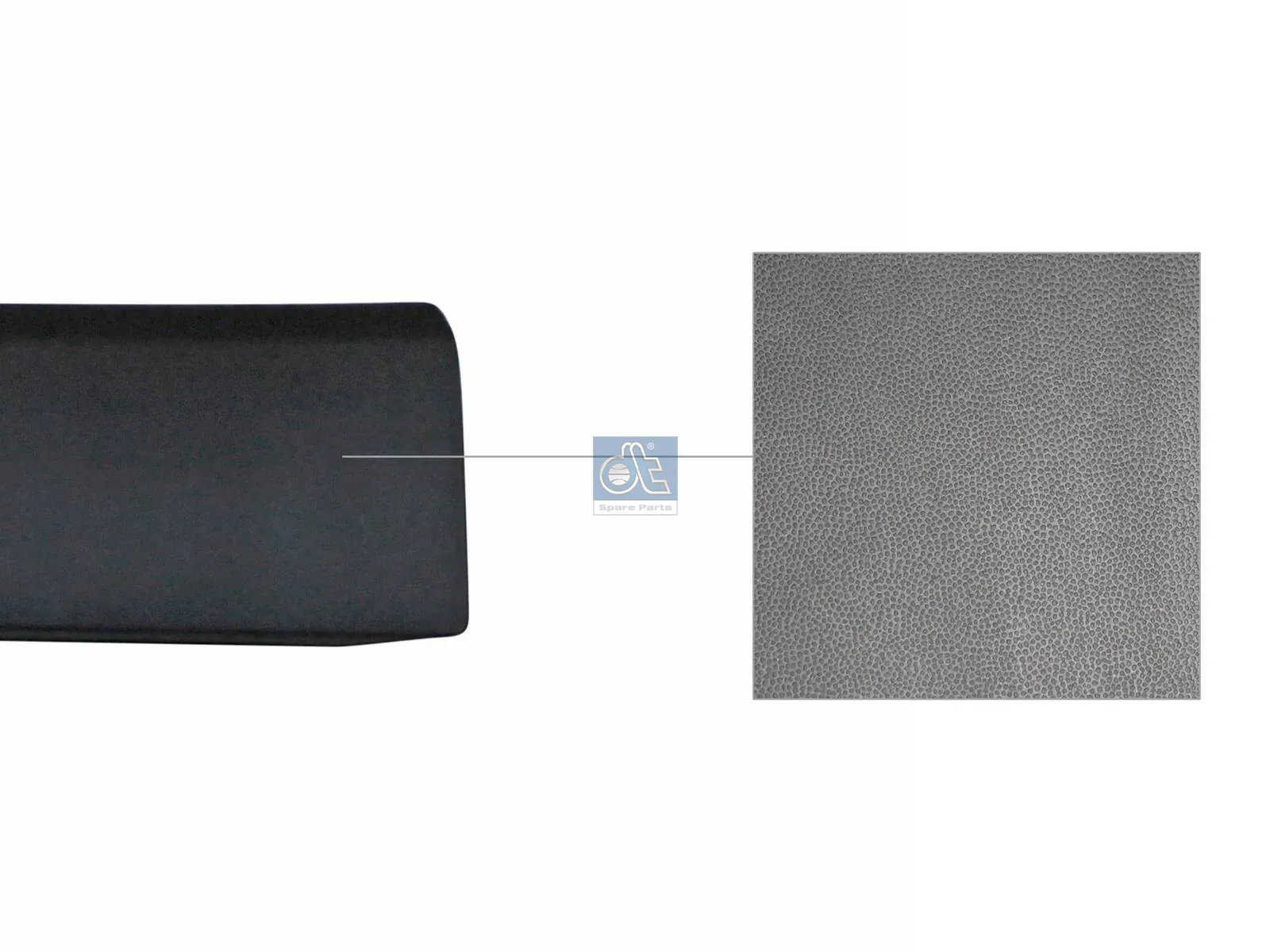 DIESEL TECHNIC | 6.70584 Listón embellecedor, lateral, izquierdo, negro