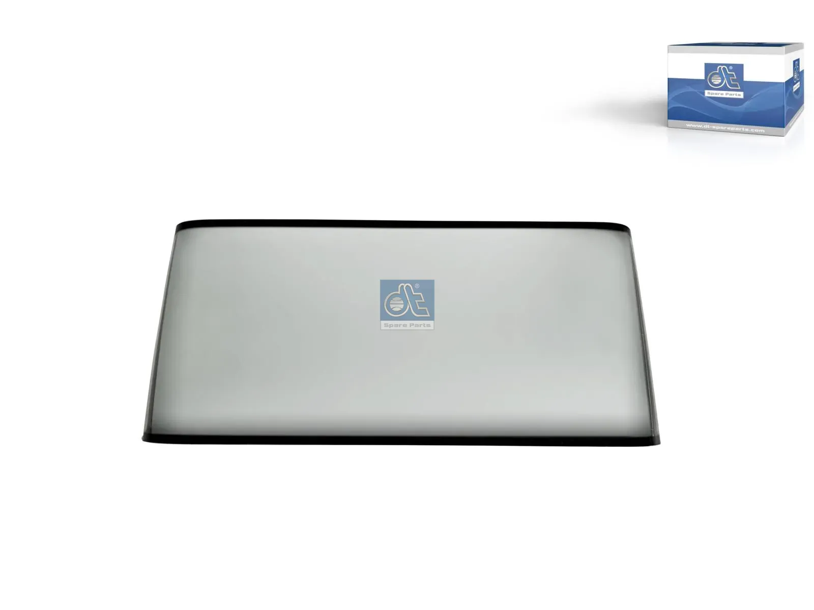 DIESEL TECHNIC | 6.72270SP Windshield, tinted green, wooden box