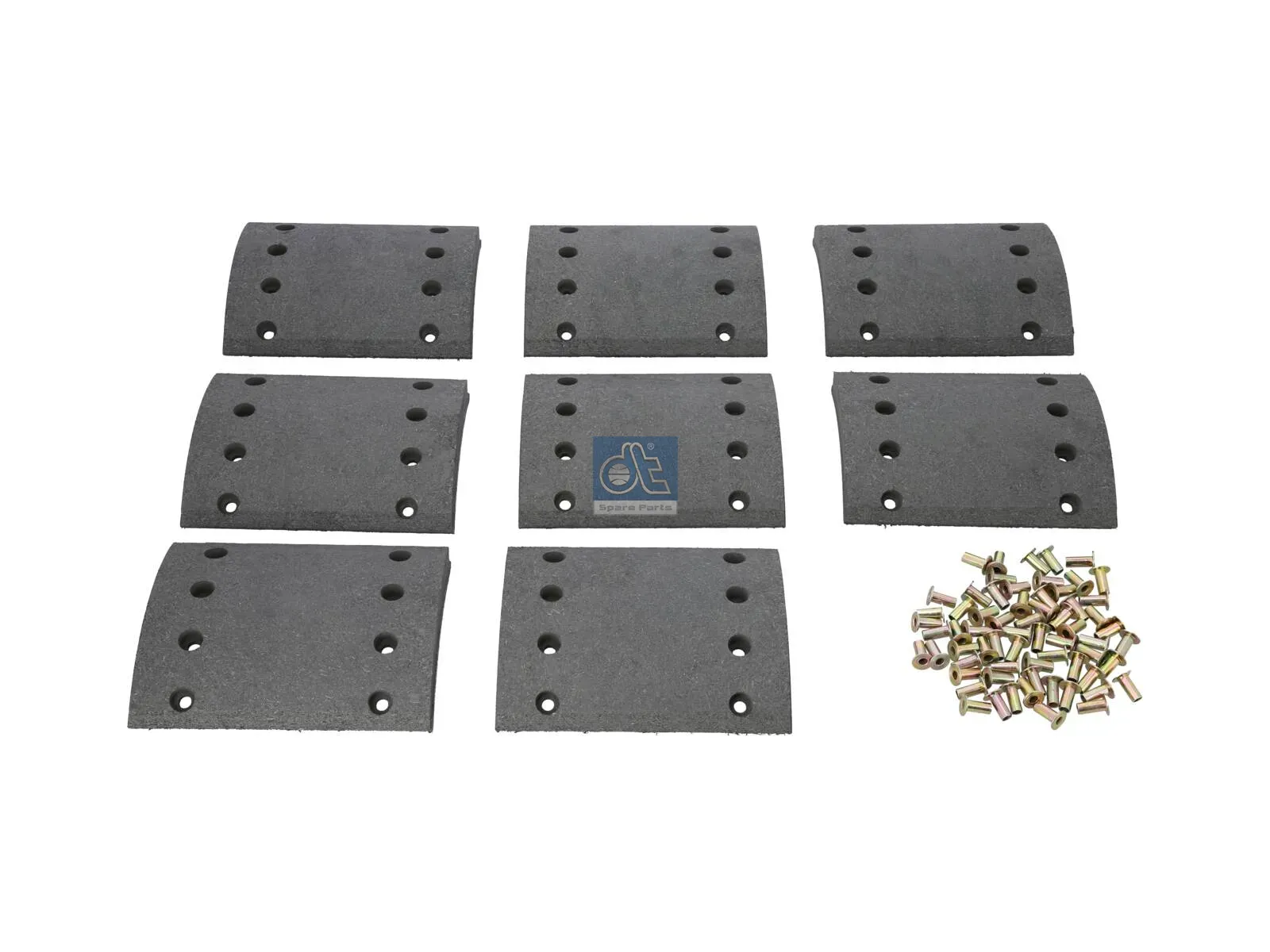 DIESEL TECHNIC | 6.95005 Drum brake lining kit, axle kit
