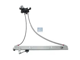 DIESEL TECHNIC | 7.70138 Window regulator, left, with motor