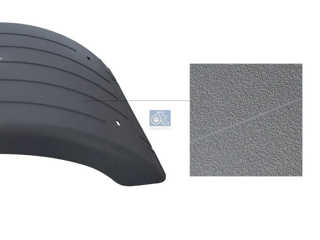 DIESEL TECHNIC | 7.72102 Fender, rear, grey