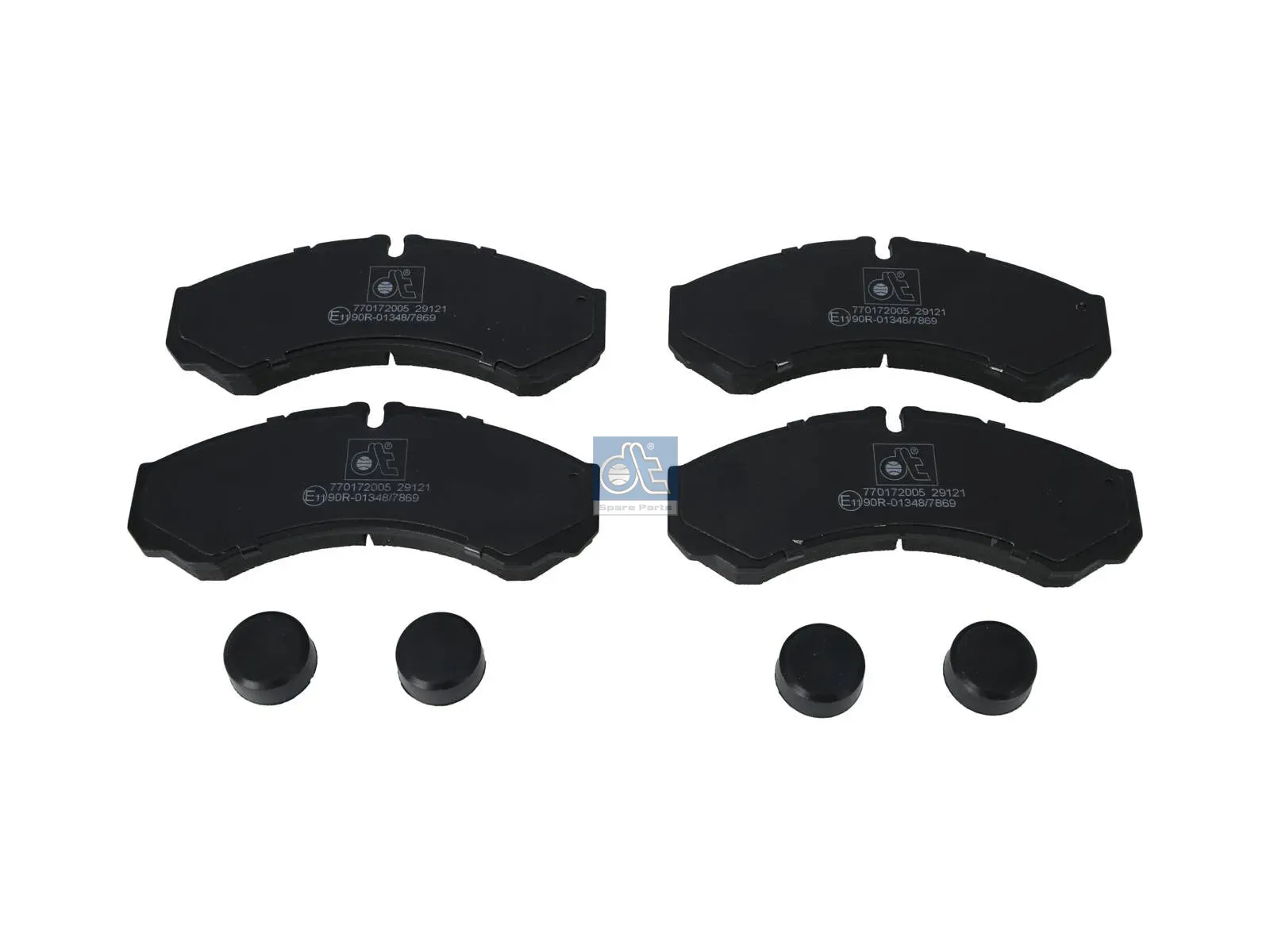 DIESEL TECHNIC | 7.92616 Disc brake pad kit