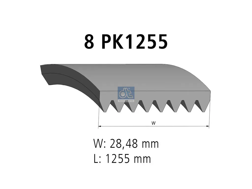 DIESEL TECHNIC | 1.21193 Multiribbed belt