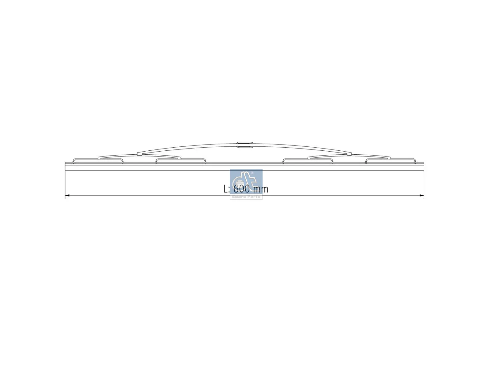 DIESEL TECHNIC | 2.25184 Wiper blade