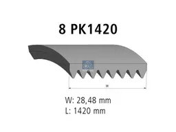 DIESEL TECHNIC | 4.80476 Multiribbed belt
