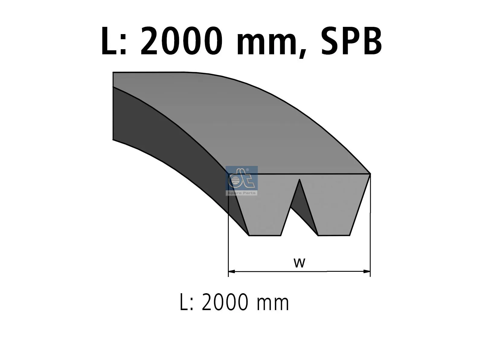 DIESEL TECHNIC | 4.80646 Banded v-belts