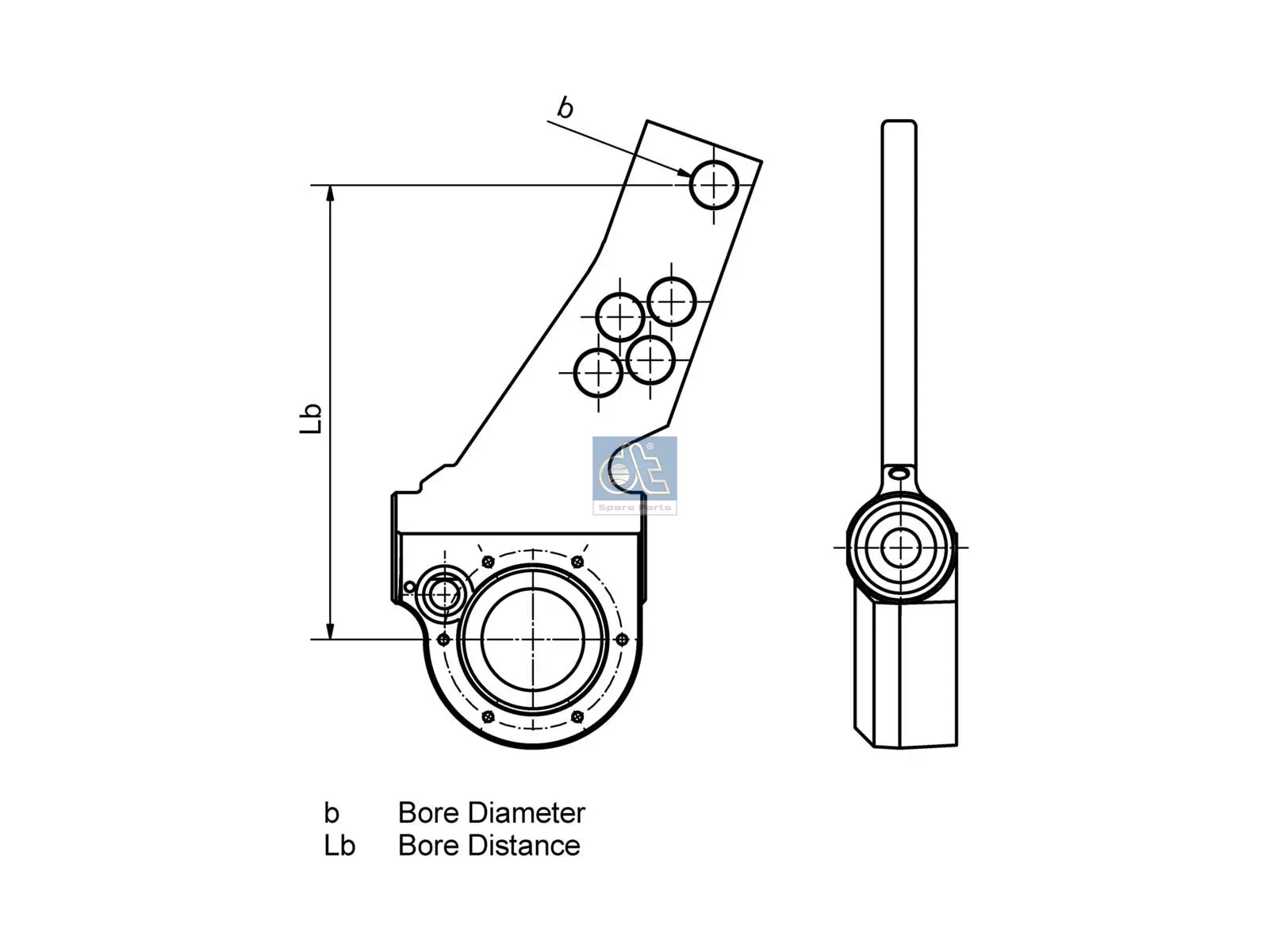 DIESEL TECHNIC | 10.13024 Slack adjuster, automatic